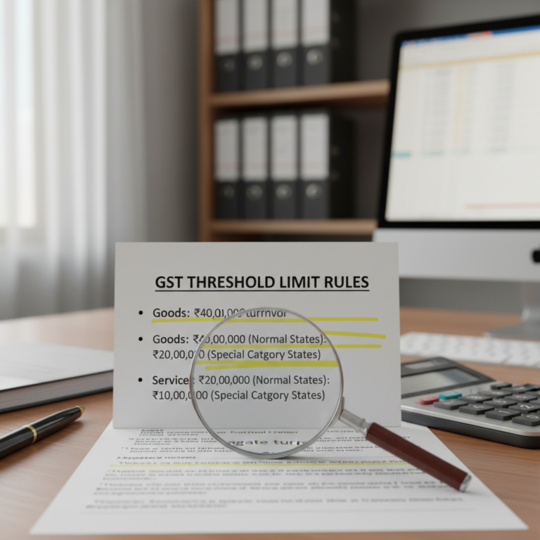 Understanding the GST Threshold Limit Rules: A Comprehensive Guide for ...